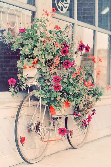 29 Mind-Blowing Bicycle Planter Ideas For Your Garden or On-The-Go ...