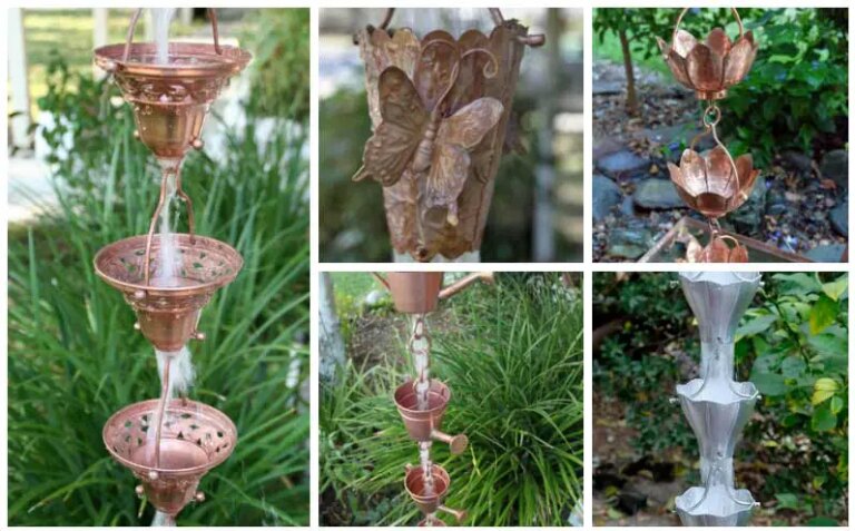 Best Modern Rain Chains (Buying Guide) - Garden Lovers Club